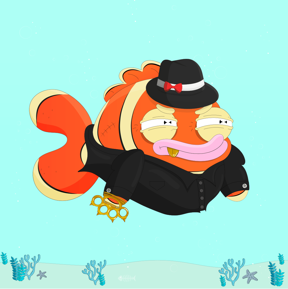 Based Fish Mafia #5463 | Nifty Gateway