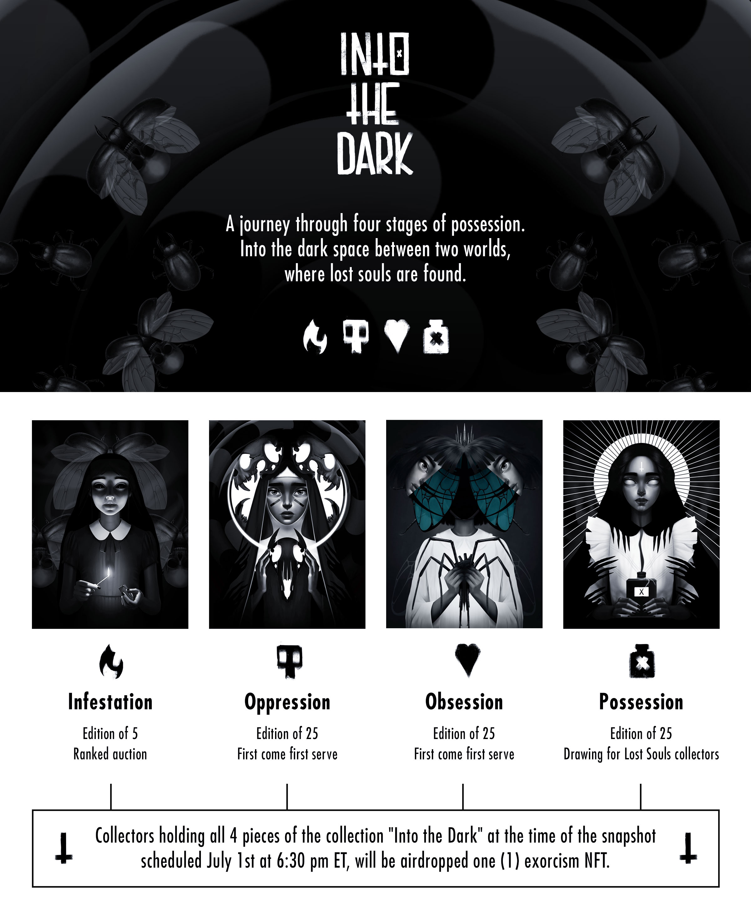 Into the Dark by Jason Duckmanton | Collection | Nifty Gateway
